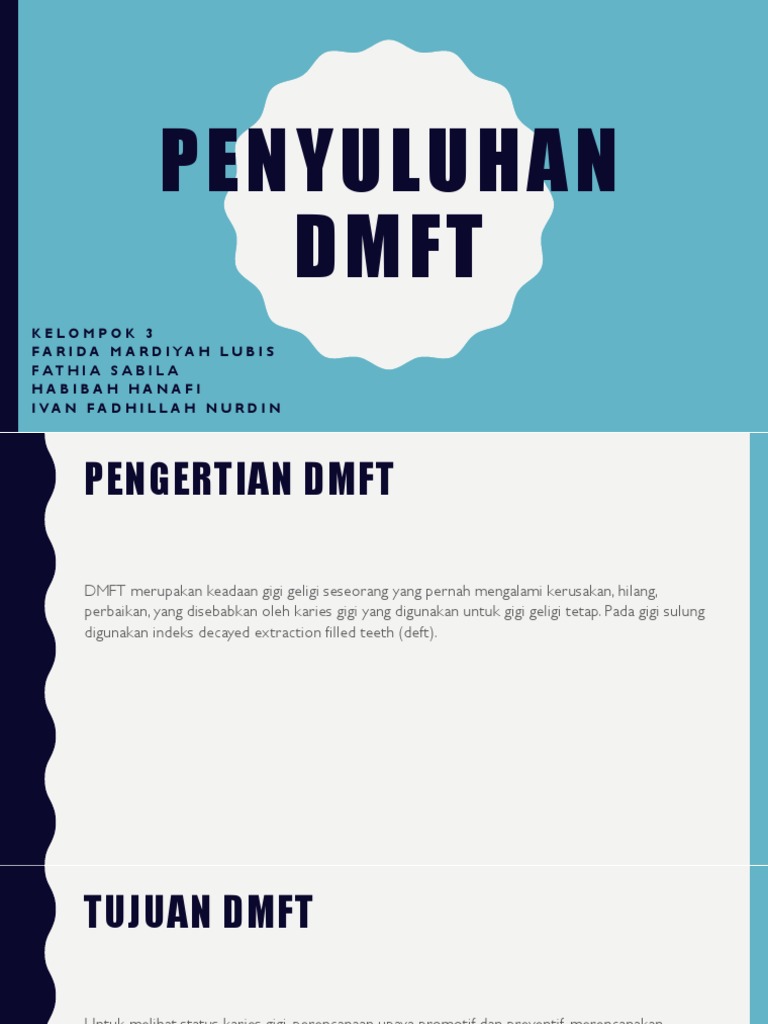 DMFT | PDF