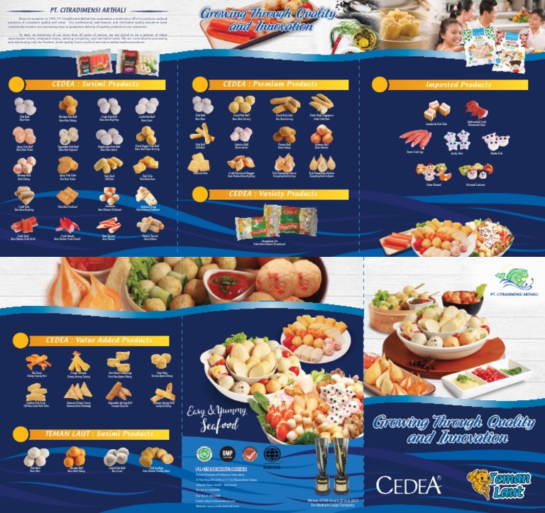 Katalog Cedea 2018 | PDF | Seafood | East Asian Cuisine