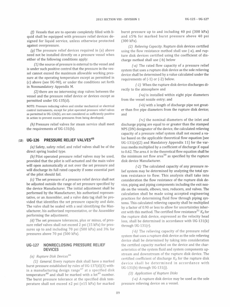 ASME UG127 - Telltale PDF | PDF