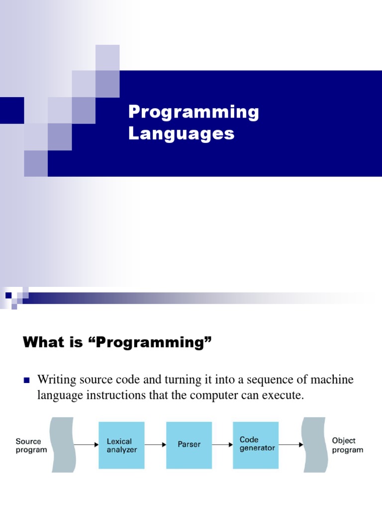 Programming Languages - Ananya | PDF | Programming Language | Assembly ... Programming Languages - Ananya | PDF | Programming Language | Assembly ...