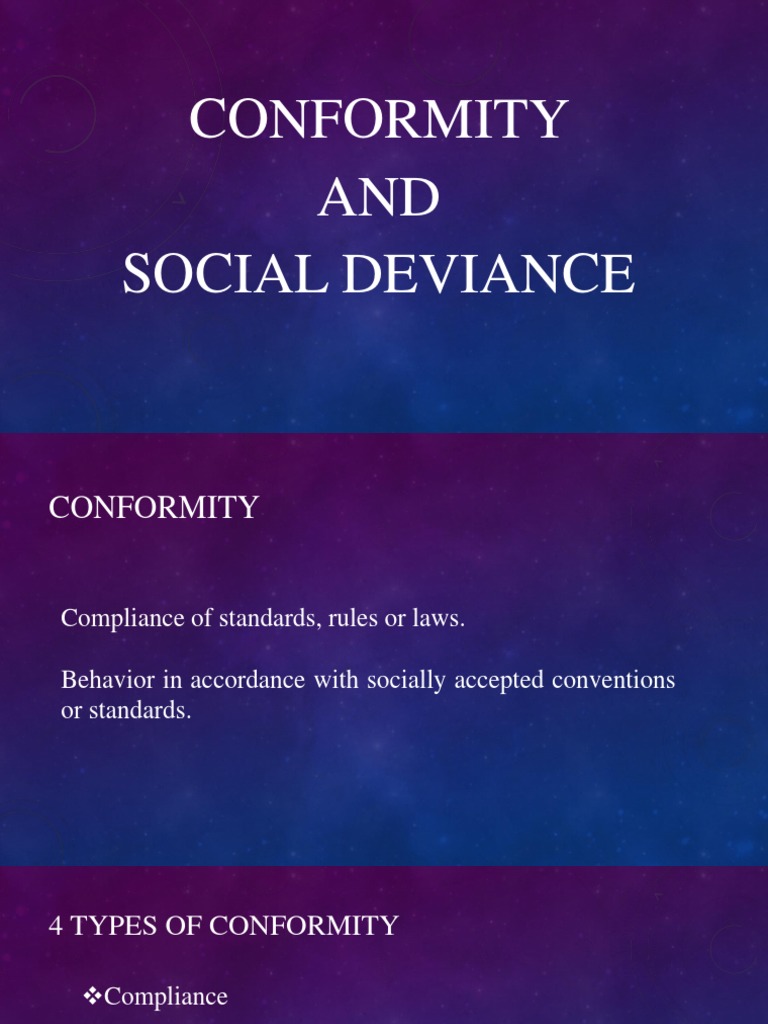 Ucsp Report | PDF | Deviance (Sociology) | Conformity