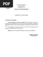 Authorization Letter DSWD | PDF | Social Science | Law