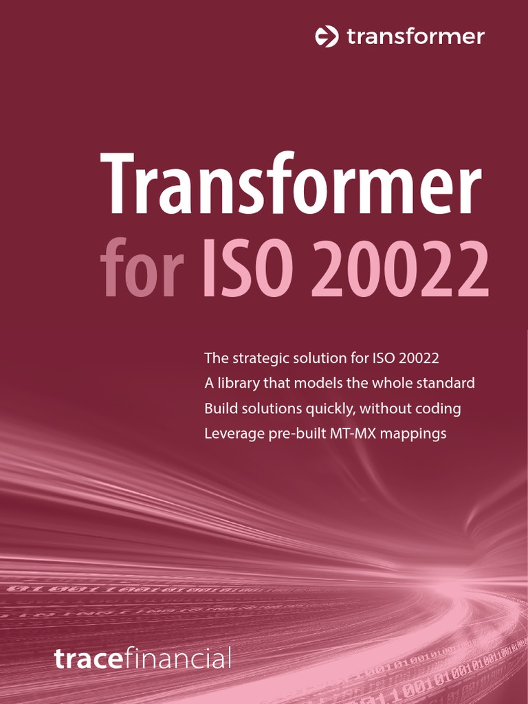 ISO 20022 Transformer Solutions Guide | PDF | Xml | International ...