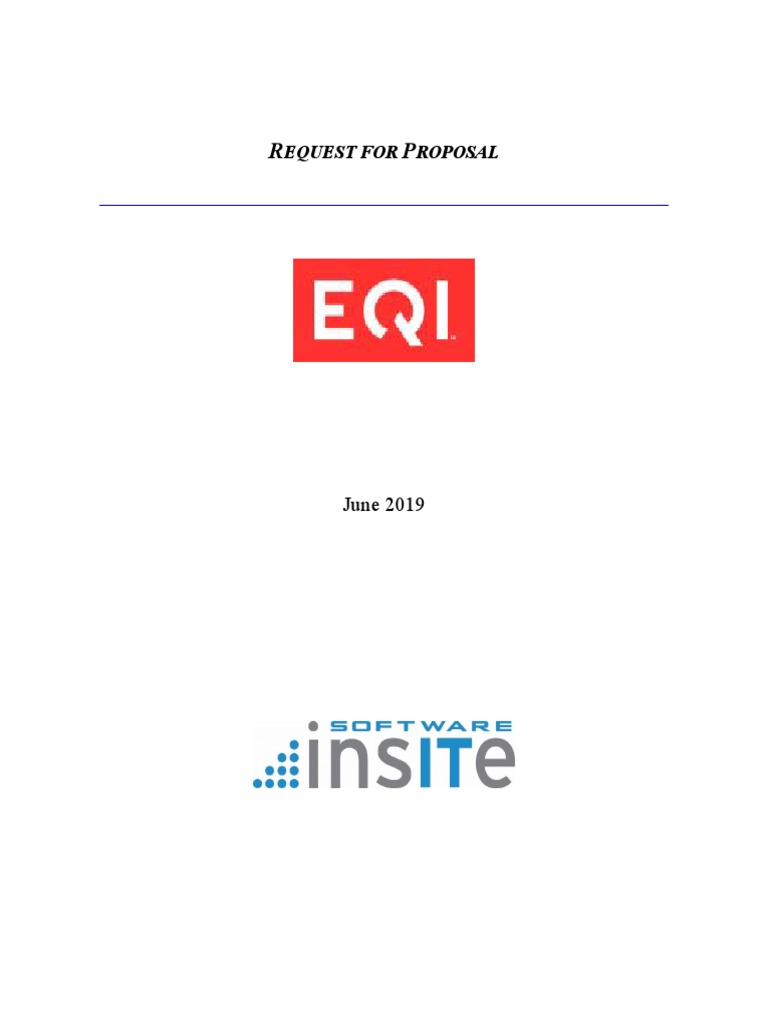 EQI ERP Request | PDF | Databases | Cloud Computing