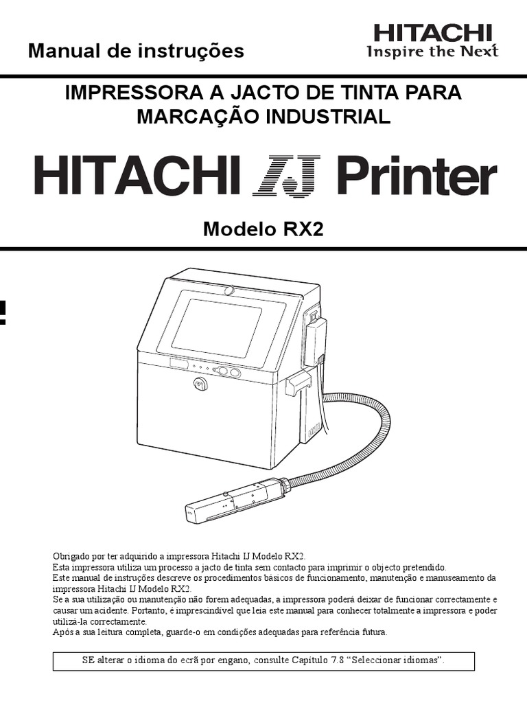 Hitachi PDF | PDF | Tinta | Impressora (informática)