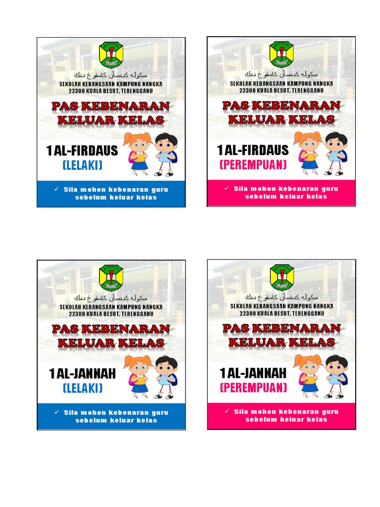 Pas Keluar Kelas PDF | PDF