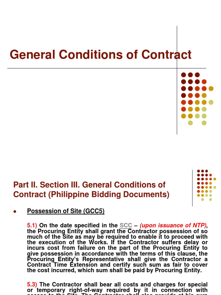 General Conditions of Contract | PDF | General Contractor | Insurance
