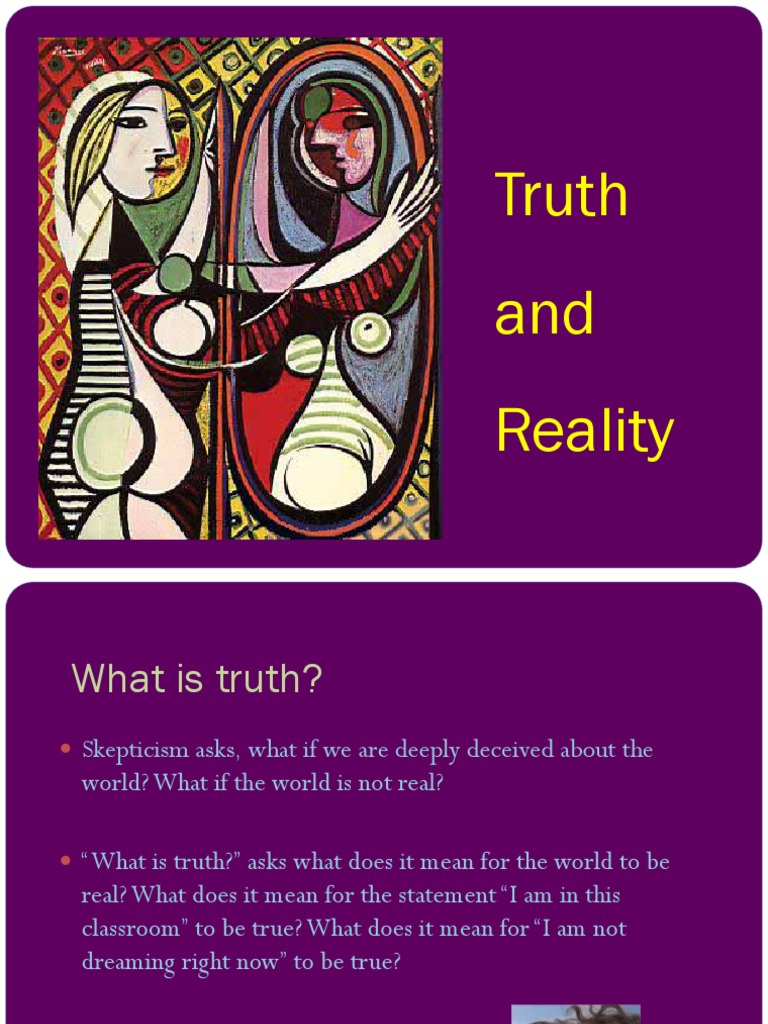 Truth and Reality | PDF | Truth | Reality