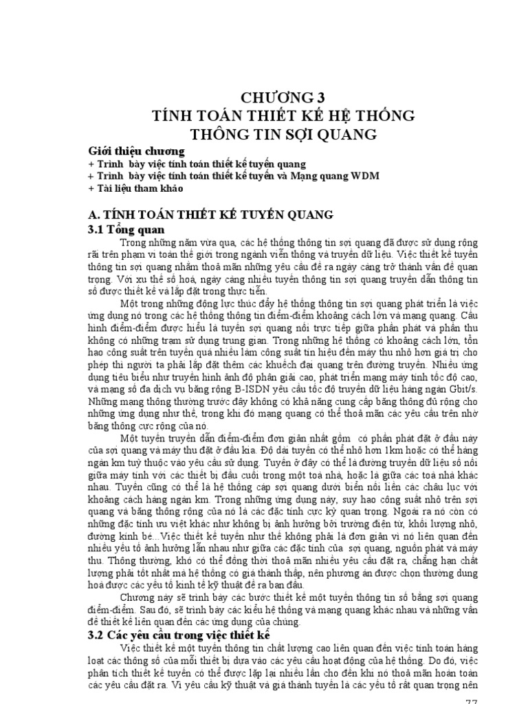 Chg3-Tinh Toan-Thiet Ke HT (15-9-09) | PDF