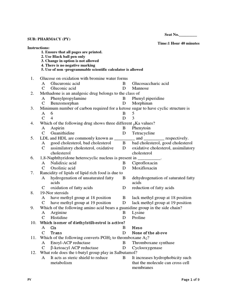 Py 18 | PDF | Emulsion | Alkaloid