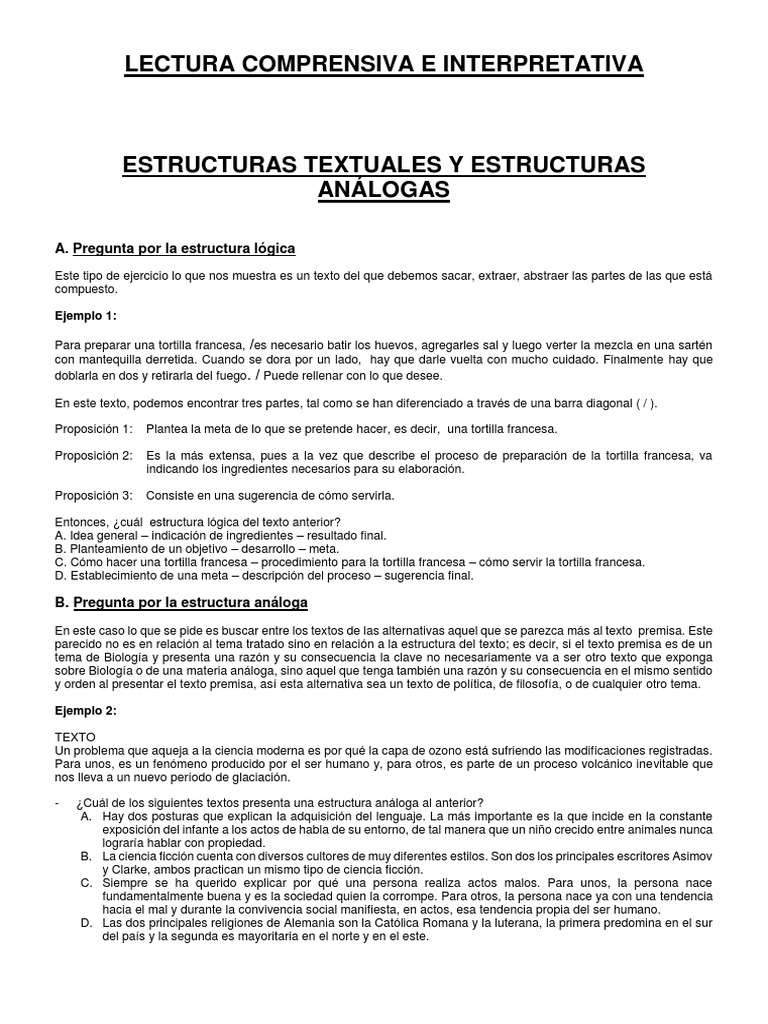 Estructuras Textuales | PDF | Don Quijote | Friedrich Nietzsche