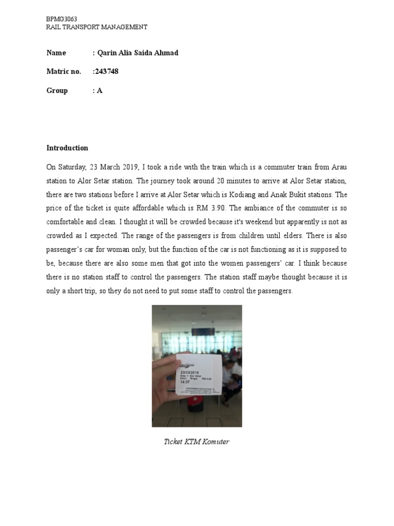 Rail Assignment | Download Free PDF | Land Transport | Railway Companies