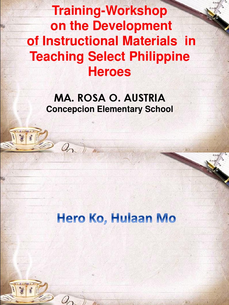 District Seminar Project Bayani | PDF