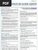 NQA Qualifications Evaluation Application | PDF | Diploma | Academic Degree