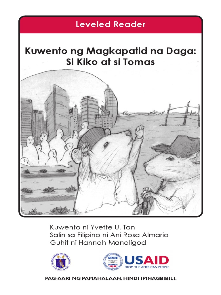Kwentong Filipino 6 SI KIKO AT TOMAS | PDF | Philippines | Public Sphere