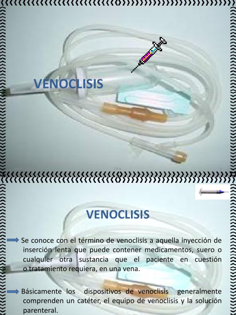 Guía Completa sobre Venoclisis | PDF | Medicina | Especialidades Medicas