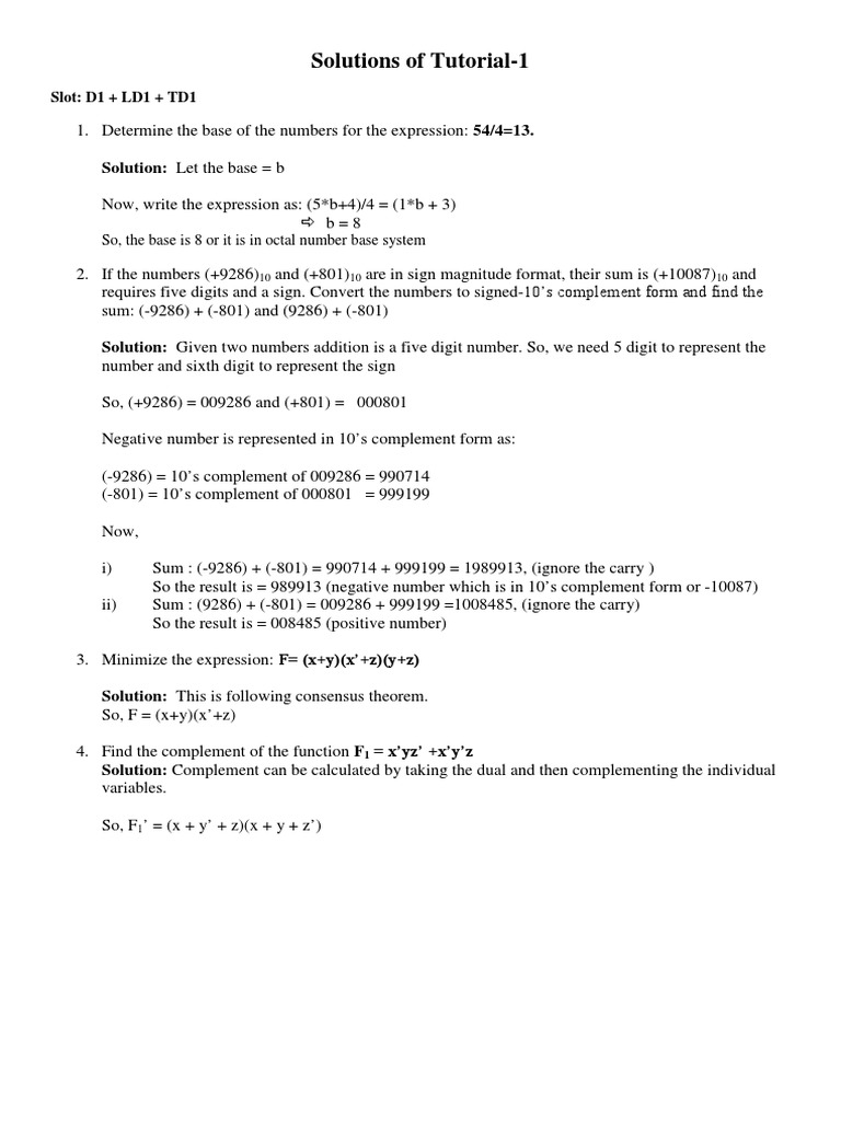 Engineering Problem Solutions | PDF