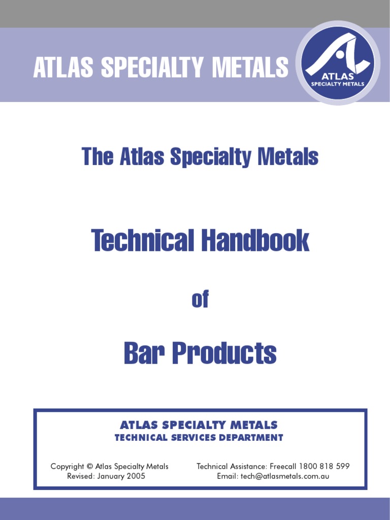 Atlas Engineering Metals Handbook | PDF | Stainless Steel | Steel
