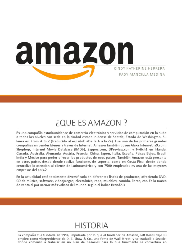 AMAZON | PDF | Economias | Business