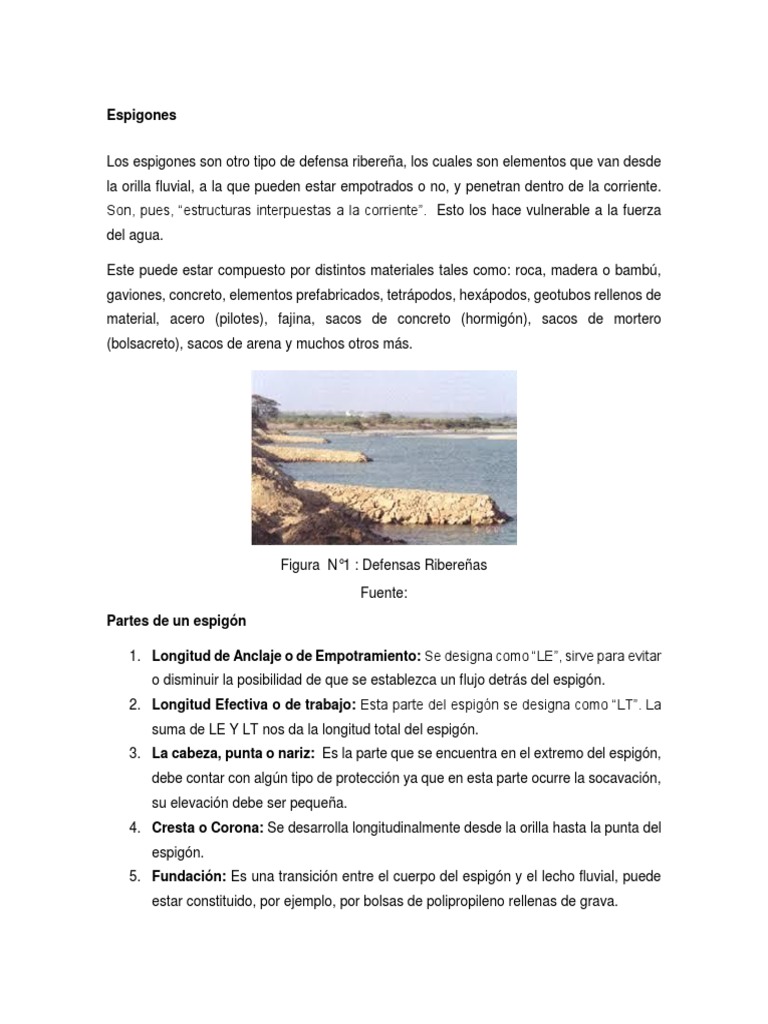 ESPIGONES | PDF | Río | Naturaleza