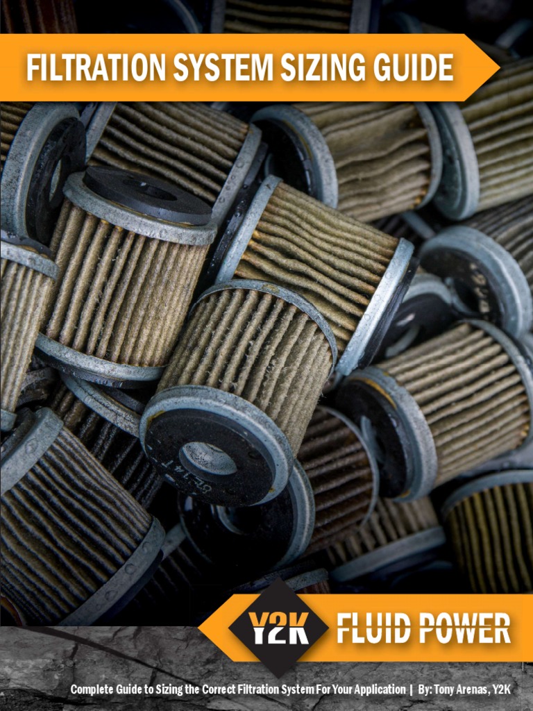 Filtration System Sizing | PDF | Reliability Engineering | Filtration