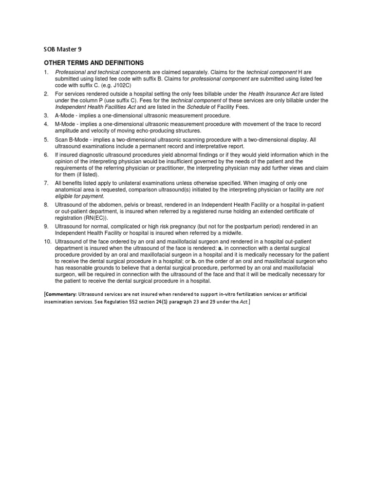 SOB Master 9: Other Terms and Definitions | PDF | Medical Ultrasound ...
