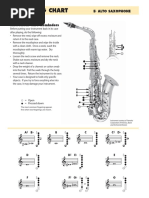 Alto Recorder Fingering Chart Guide | PDF | Musical Instruments | Sound ...
