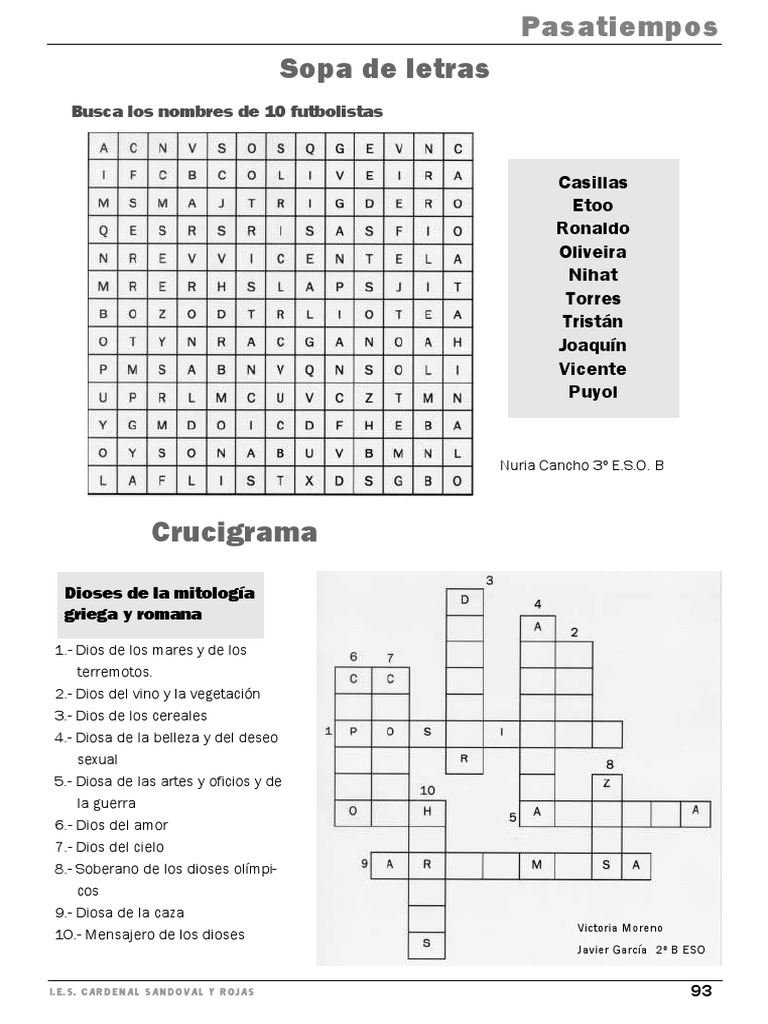 Pasatiempos y actividades creativas | PDF | Ocio | Naturaleza