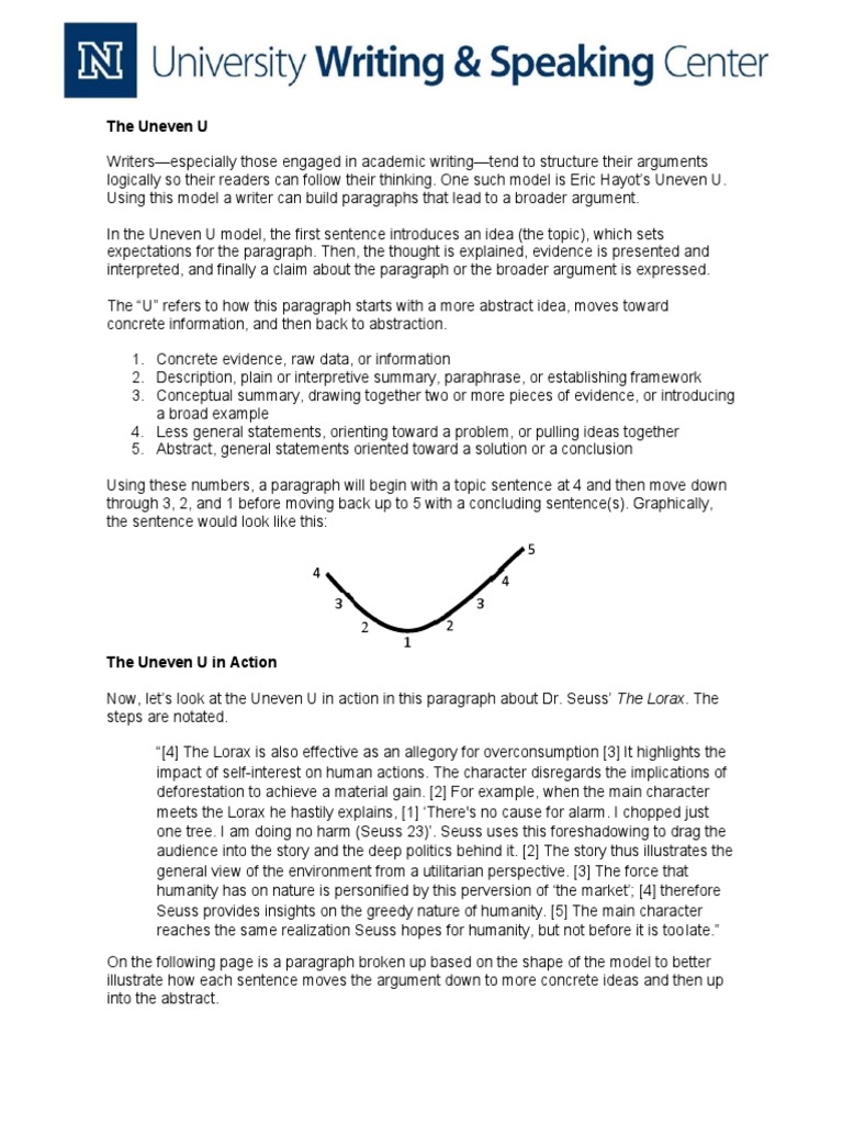 The Uneven U | PDF | Abstraction | Argument