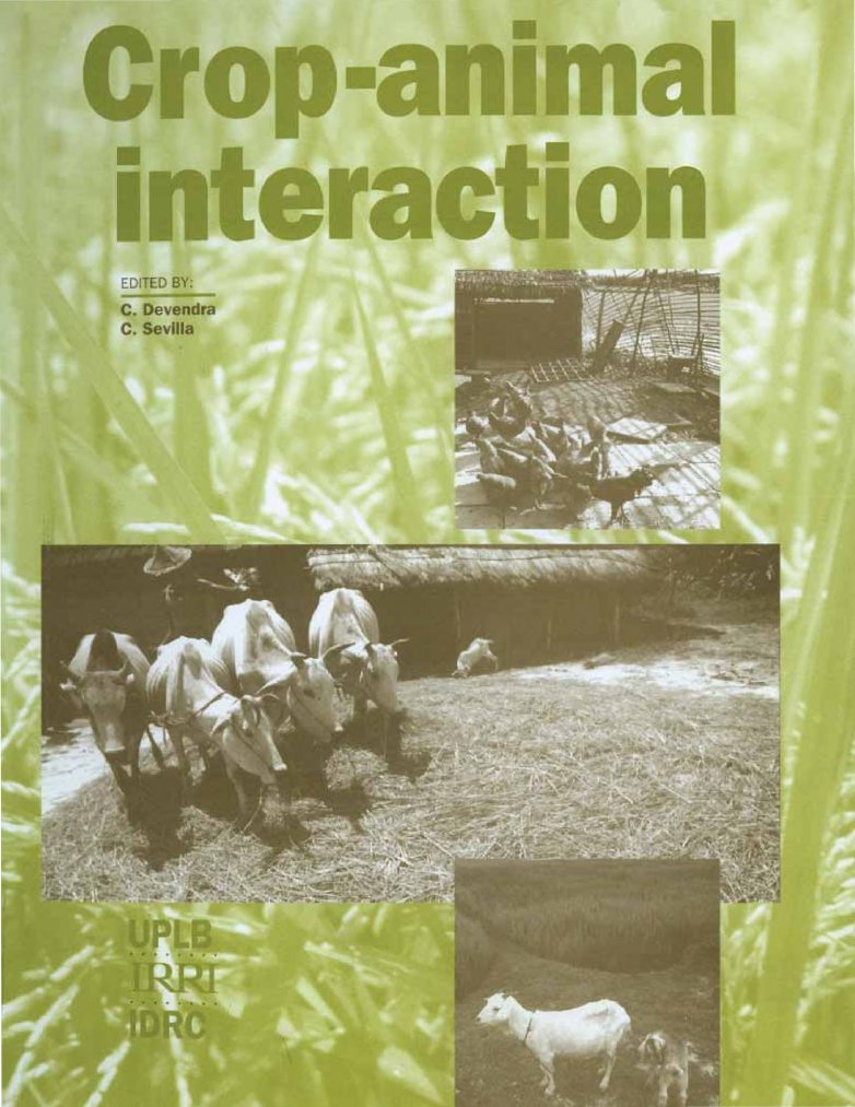 Crop-Animal Interaction