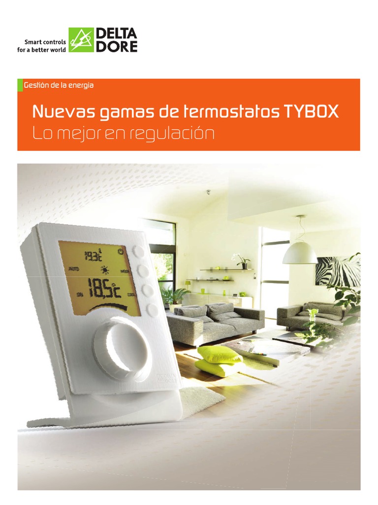Nuevos termostatos TYBOX de Delta Dore | PDF | Caldera | Uso eficiente ...
