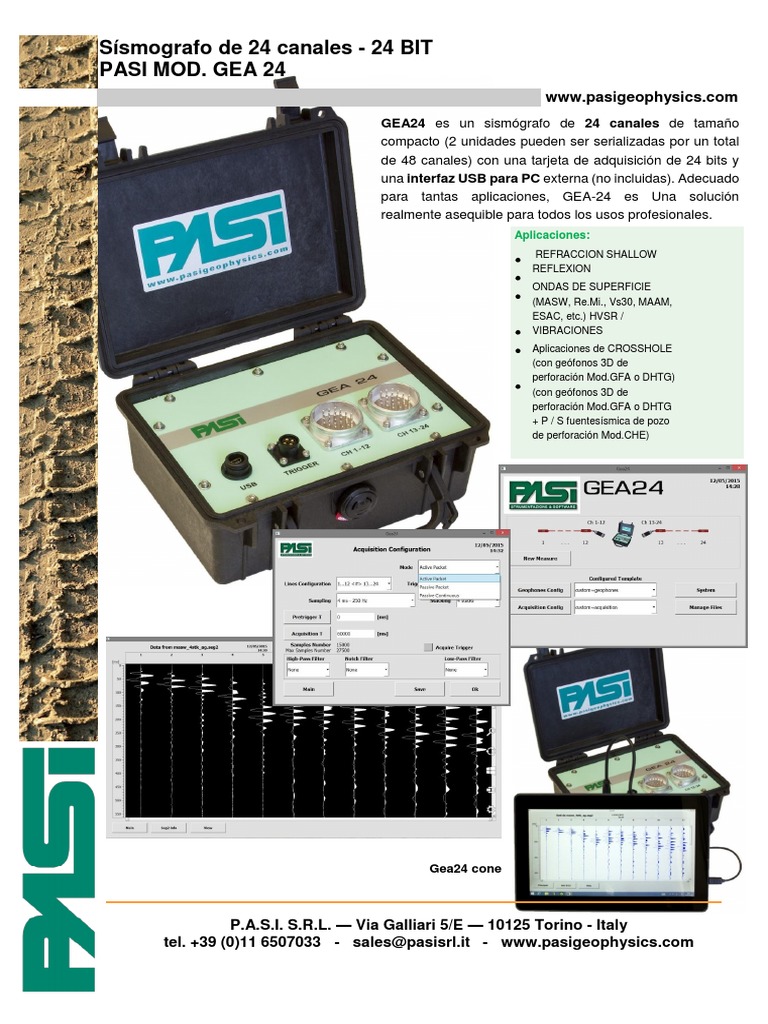 Simógrafo-GEA24 | Hardware de la computadora | Telecomunicaciones