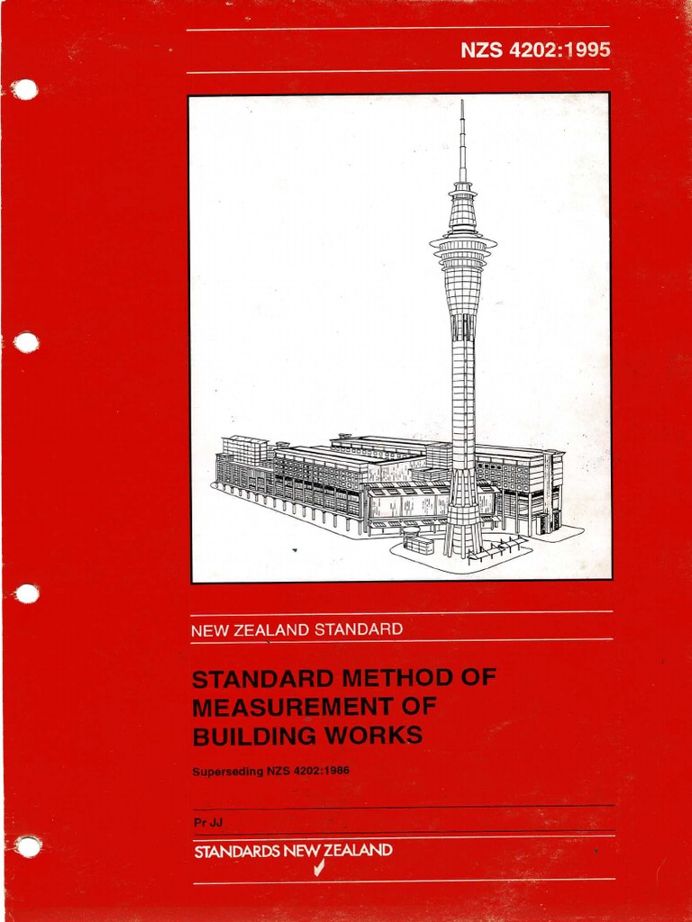 NZ Standard Method of Measurement | PDF