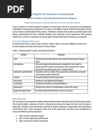Formal Simulation Report Writing Guidlines | PDF | Abstract (Summary ...