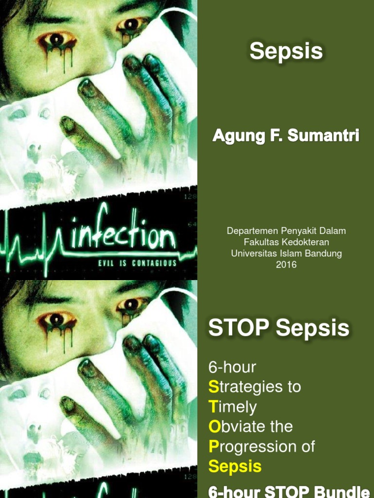 Sepsis Departemen Penyakit Dalam Fakultas Kedokteran Universitas Islam
