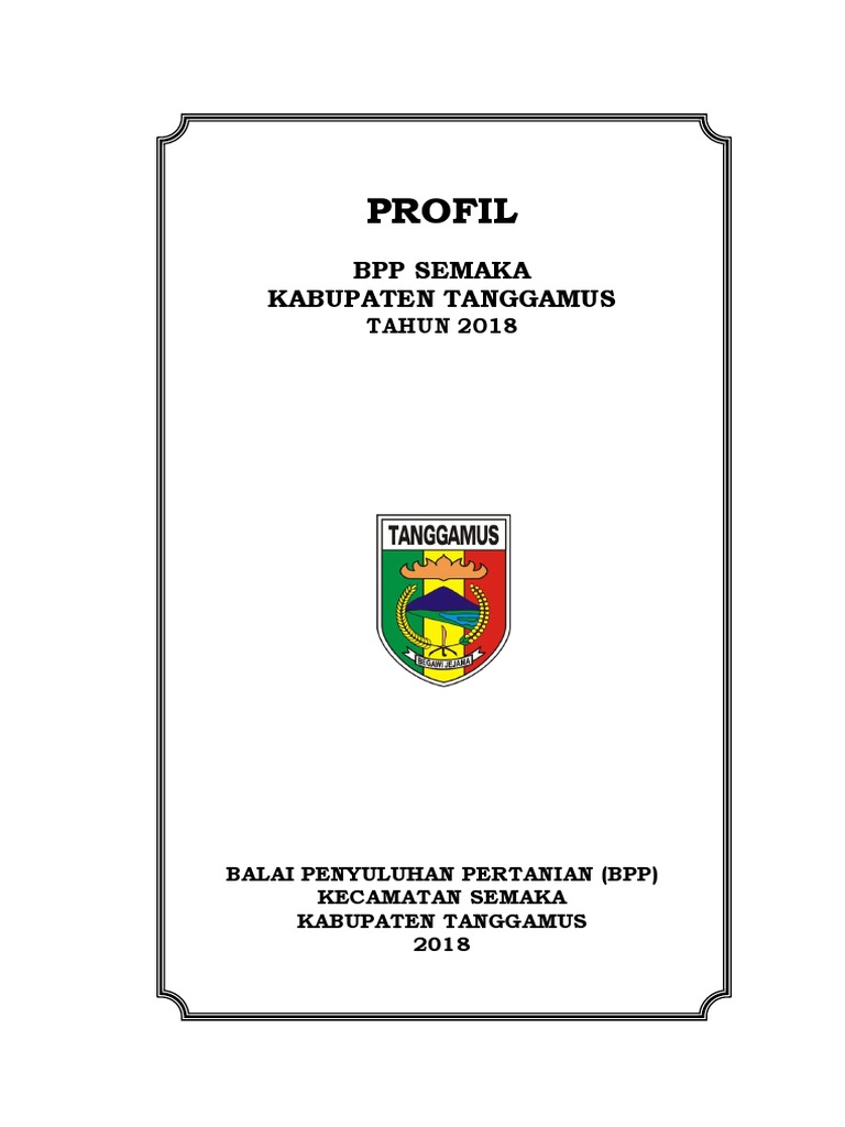 Profil BPP Semaka 2018 | PDF