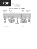 DEPED FORM 138 Jhs | PDF | Behavior Modification | Learning