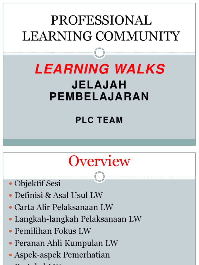 Learning Walks | PDF