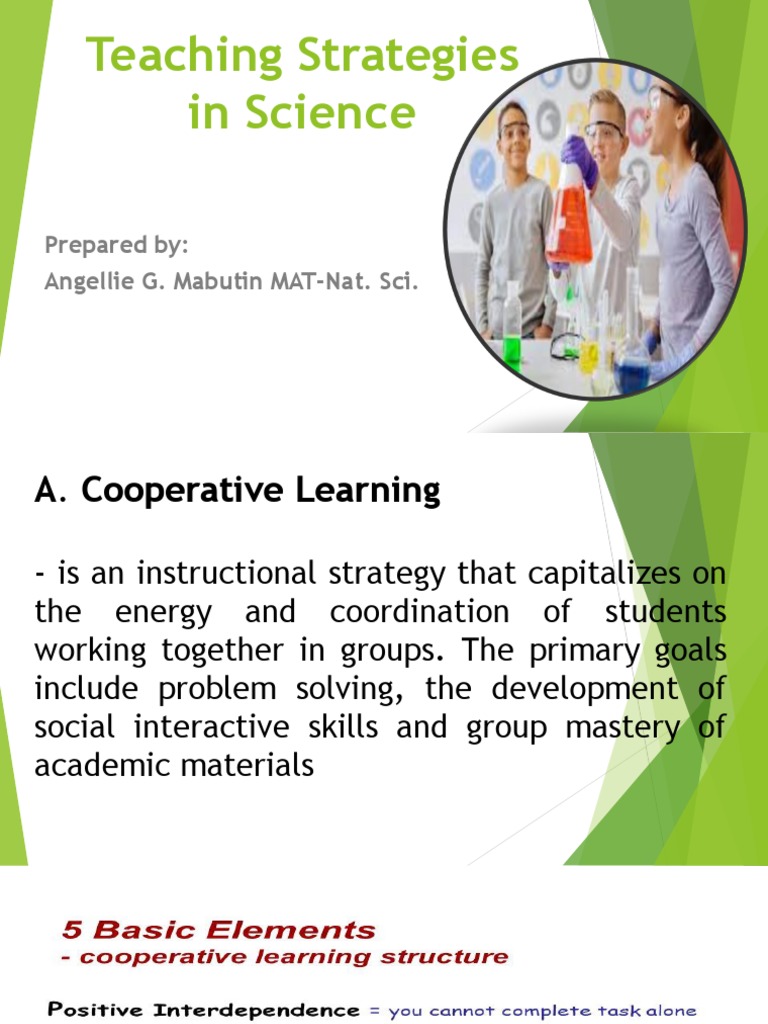 Effective Science Teaching Strategies | PDF | Teachers | Learning