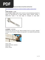 Tagalog-English Construction Terms | PDF | Components | Building ...