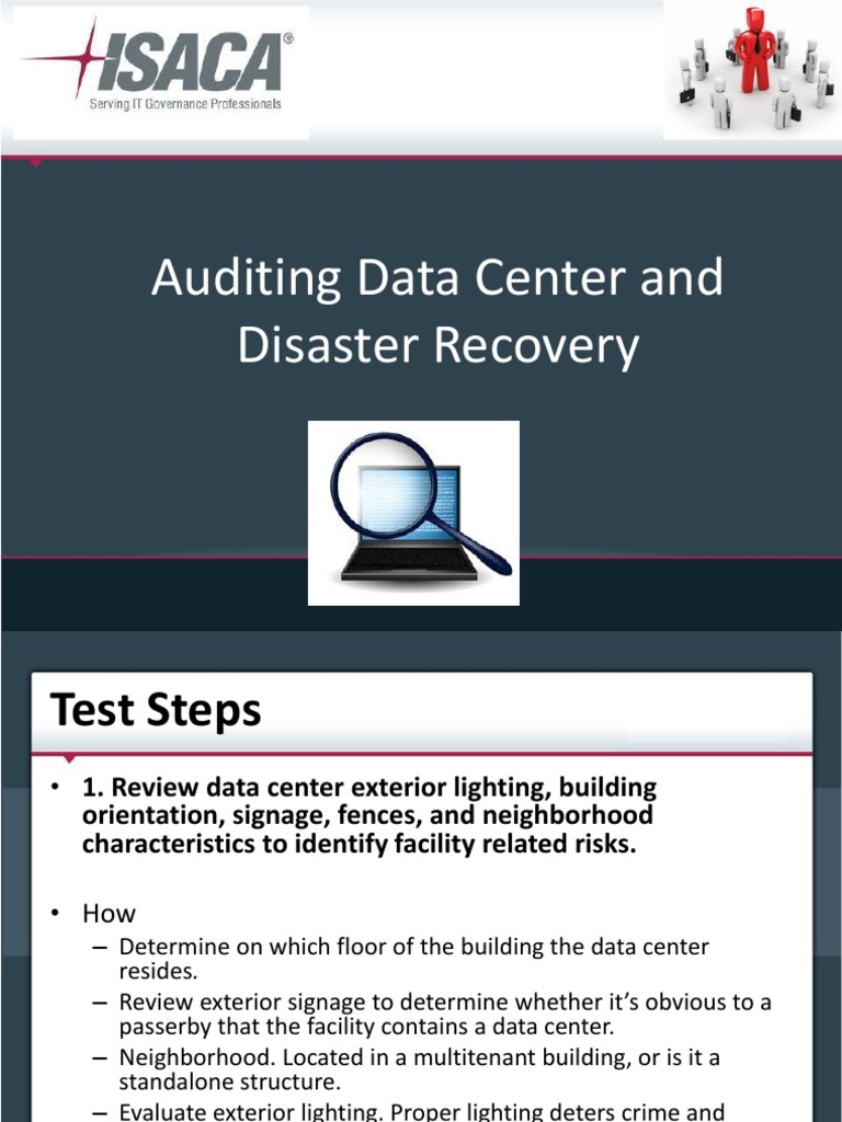 Auditing Data Center & Disaster Recover | PDF | Backup | Access Control