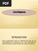 Line Clearance Procedure | PDF | Packaging And Labeling | Business Process