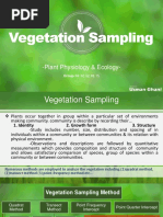 Quadrat Sampling | PDF | Sampling (Statistics) | Vegetation