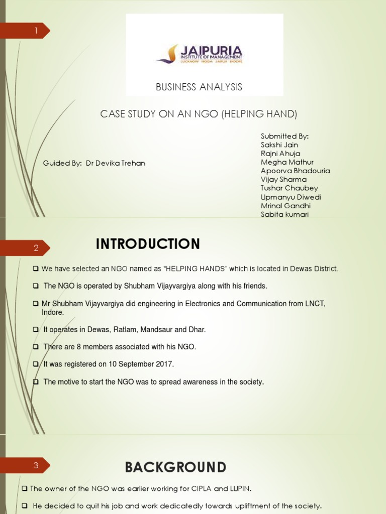 Helping Hand | PDF | Non Governmental Organization | Human Rights