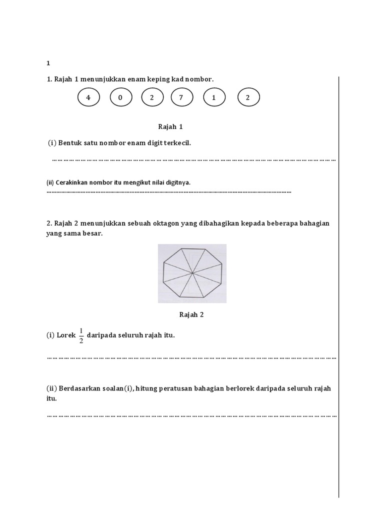 STD 6 Maths 2 | PDF