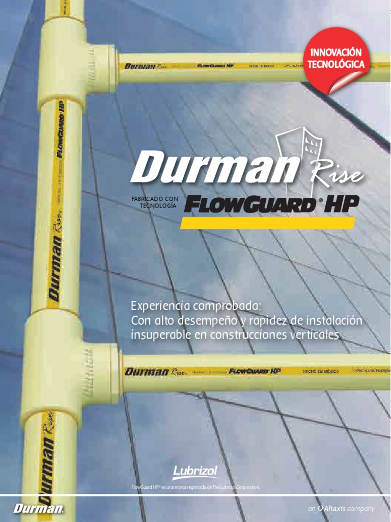 Catalogo Durman PDF | PDF | Tubería (transporte de fluidos) | Aluminio