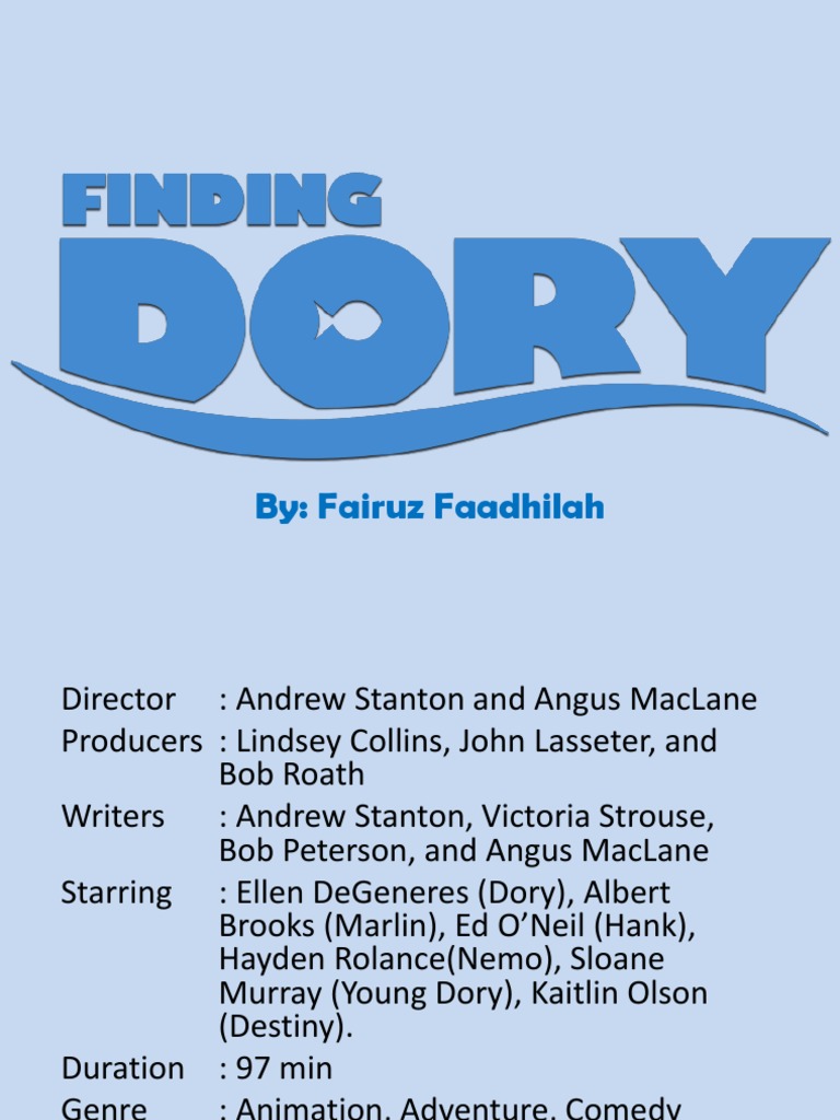 Finding Dory (2016) | PDF