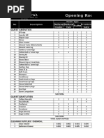 Form Ujikom - Department Housekeeping - Roomboy Room Inspection Check ...