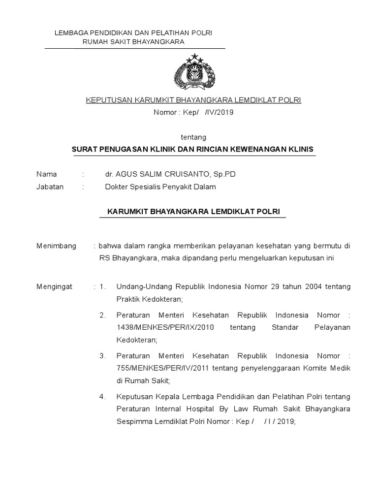 SPK Dan RKK Dr. Agus SPPD | PDF | Pengembangan Diri