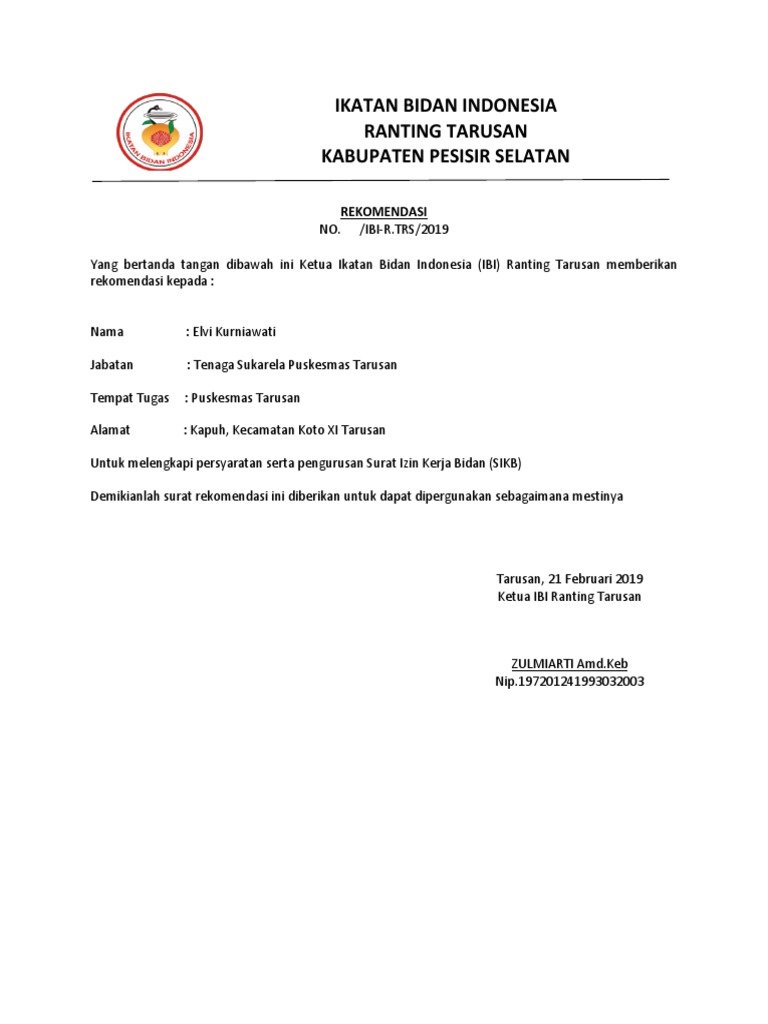 Ikatan Bidan Indonesia | PDF